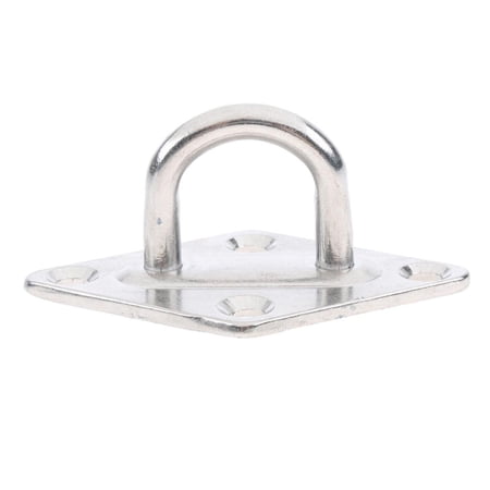 1 stainless steel boat eye hook plate hardware sail shade 5mm | Walmart ...