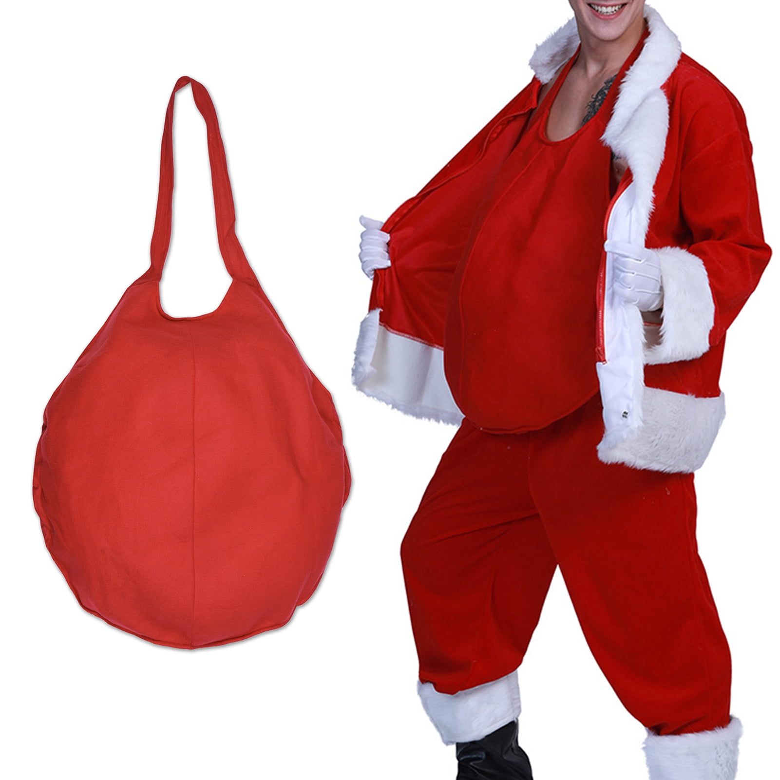 Buy Cheer US Santa Belly Accessory Fake Padded Santa Belly Stuffed ...