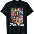 Retro Mom 90s Vibes Vintage Mothers Day Iconics Mom Womens T Shirt
