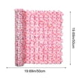 Orangide Artificial Hydrangea Hedge Fence Expandable Faux Leaf Screen ...