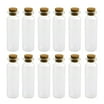 Mini Corked Glass Tube Vial Bottles, 12-count, 3-inch - Walmart.com