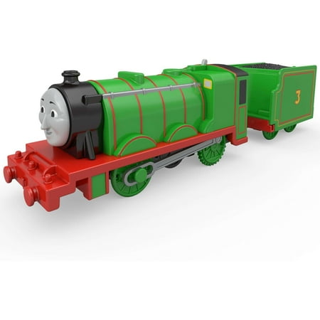 Thomas & Friends TrackMaster Motorized Henry Train Engine with Cargo ...