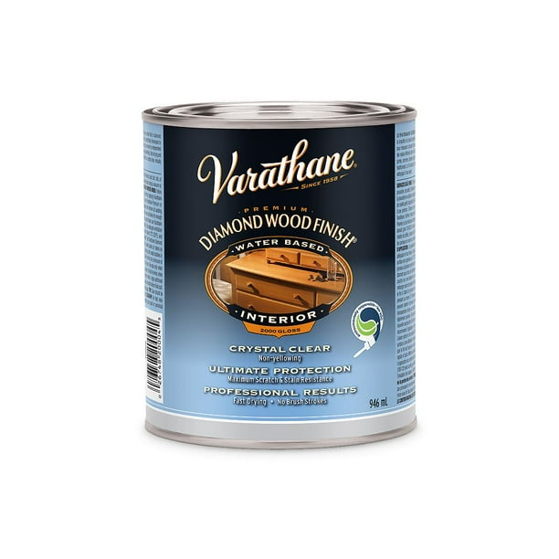 Varathane Diamond Finish Premium Wood Finish for Outdoor, Water-Based ...
