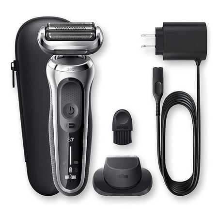 Braun Series 7 7020s 360 Degree Flex Head Men's Waterproof Electric ...