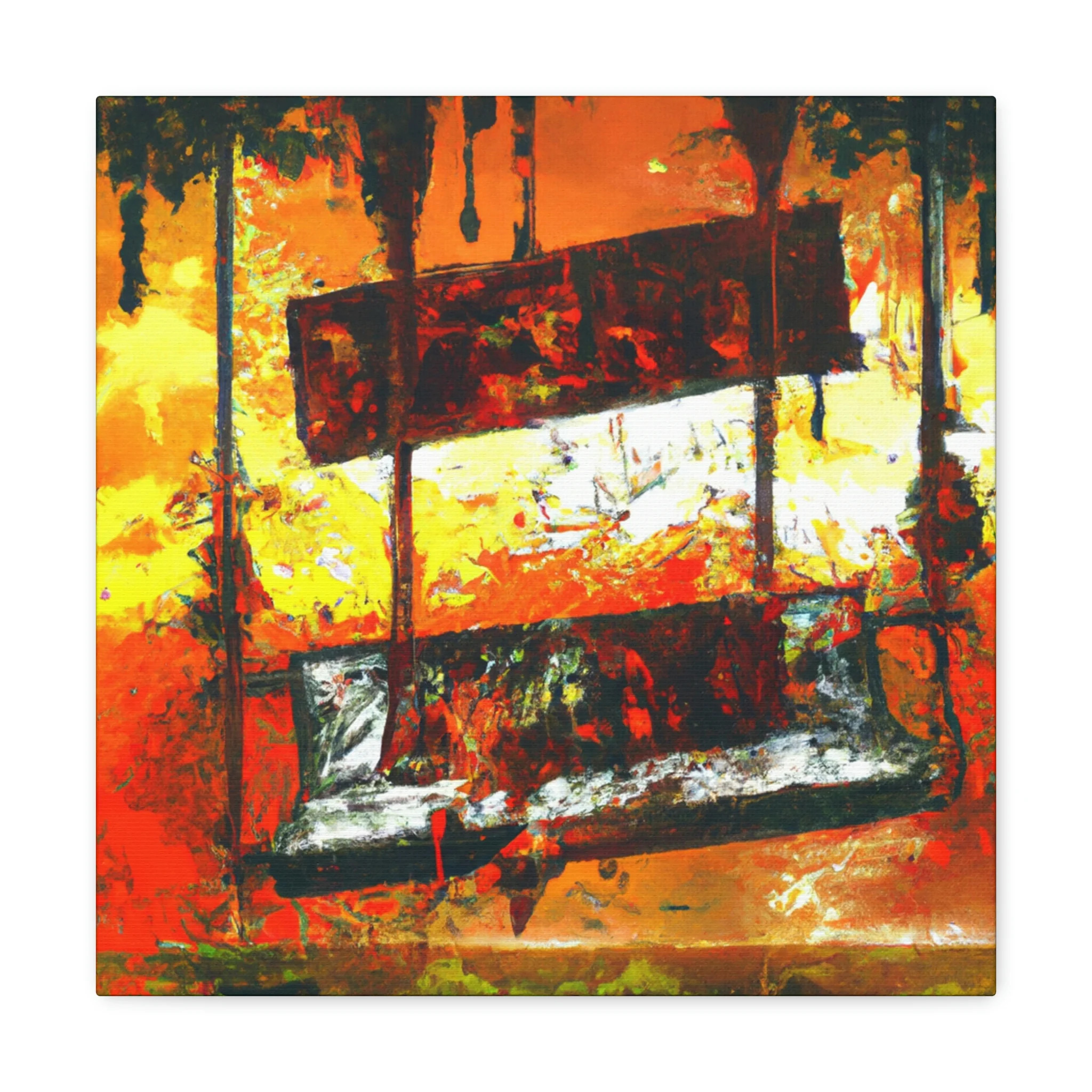 Porch Swing Dreamscape - Canvas - Walmart.com