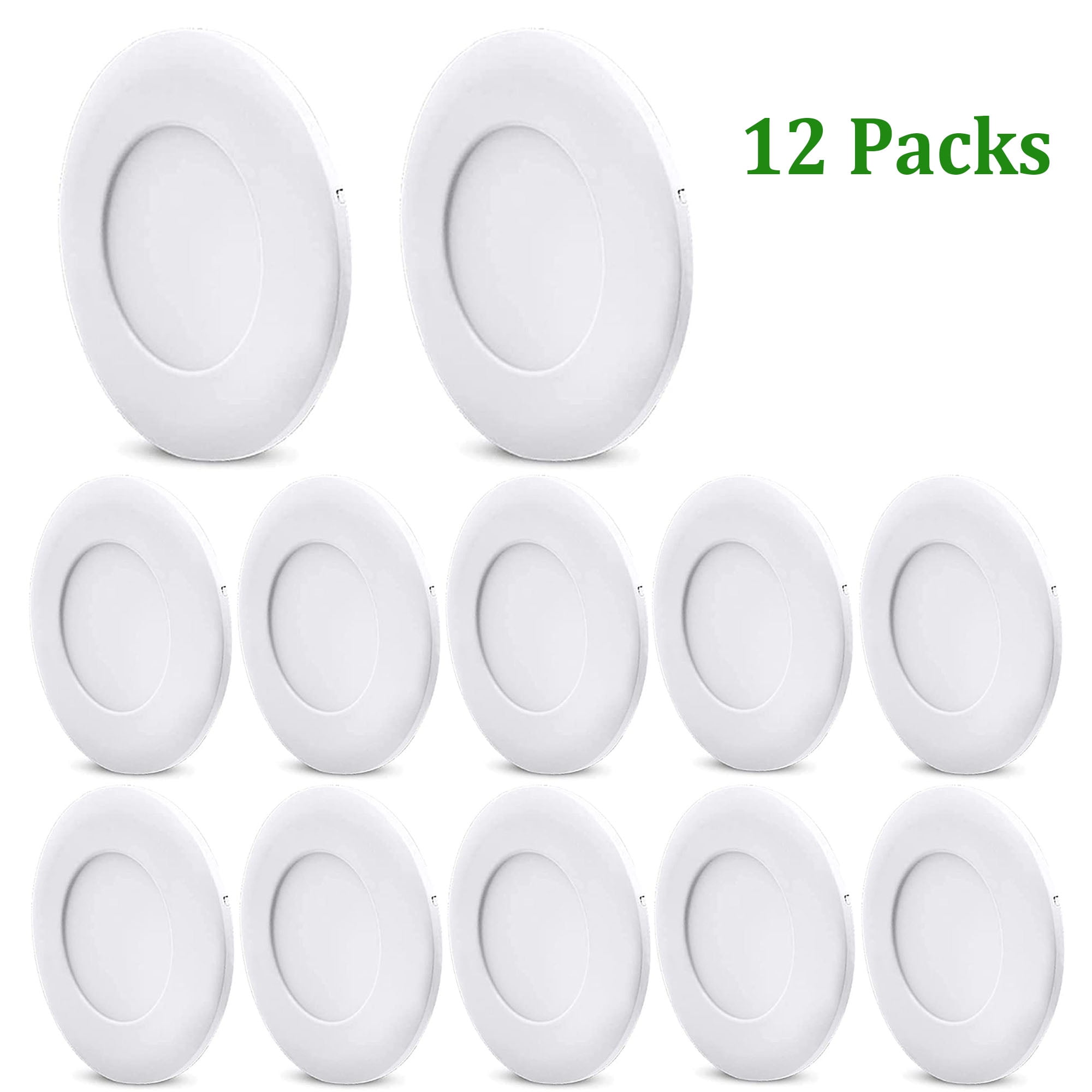 Homdec 12 Pack LED RV Puck Light, 12V LED Closet Lights, LED Ceiling ...