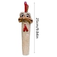 zhonghuaying Whimsical Chicken Head Garden Statue, Resin Yard Figurine ...