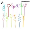 Agiufgs 10 Pack Shaped Straws 10.24 in, Reusable and with Plastic ...