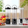 LUXRISEON Portable Blender for Shakes and Juice Rechargeable Blender ...