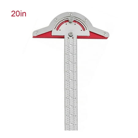Woodworking Ruler Metal Adjustable Angle Finder Woodworker Edge ruler ...