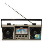 Supersonic Retro 4-band Radio And Cassette Player With (wood) - Walmart.com