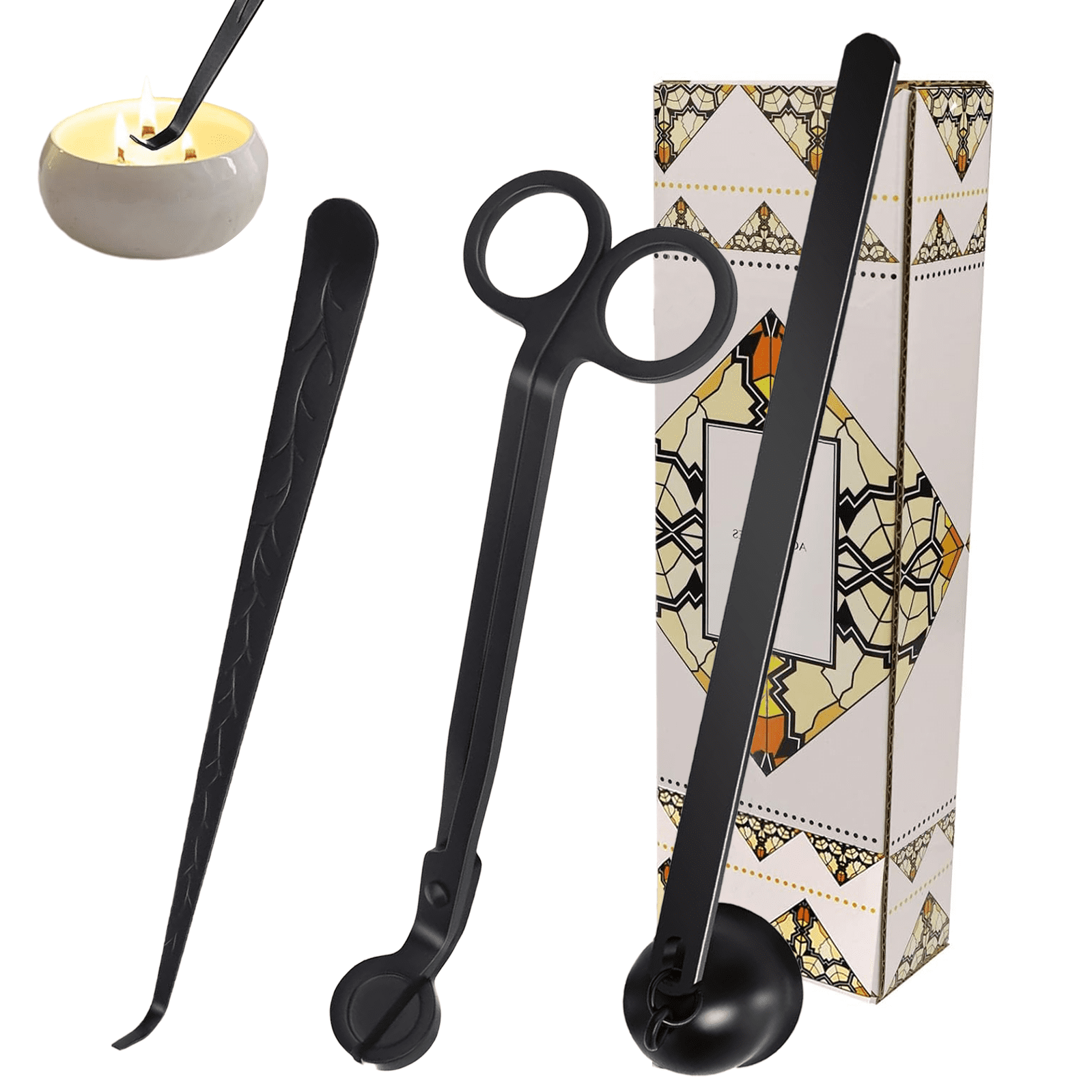 Click here for Hesignd Florecebien 3 In 1 Candle Wick Trimmer Set... prices