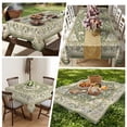 Classical Ethnic Traditional Flower Table Cloth 52x70in, Waterproof ...