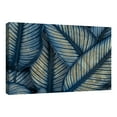 Masterpiece Art Gallery Indigo & Gold Tropical Leaves by Belle Maison ...