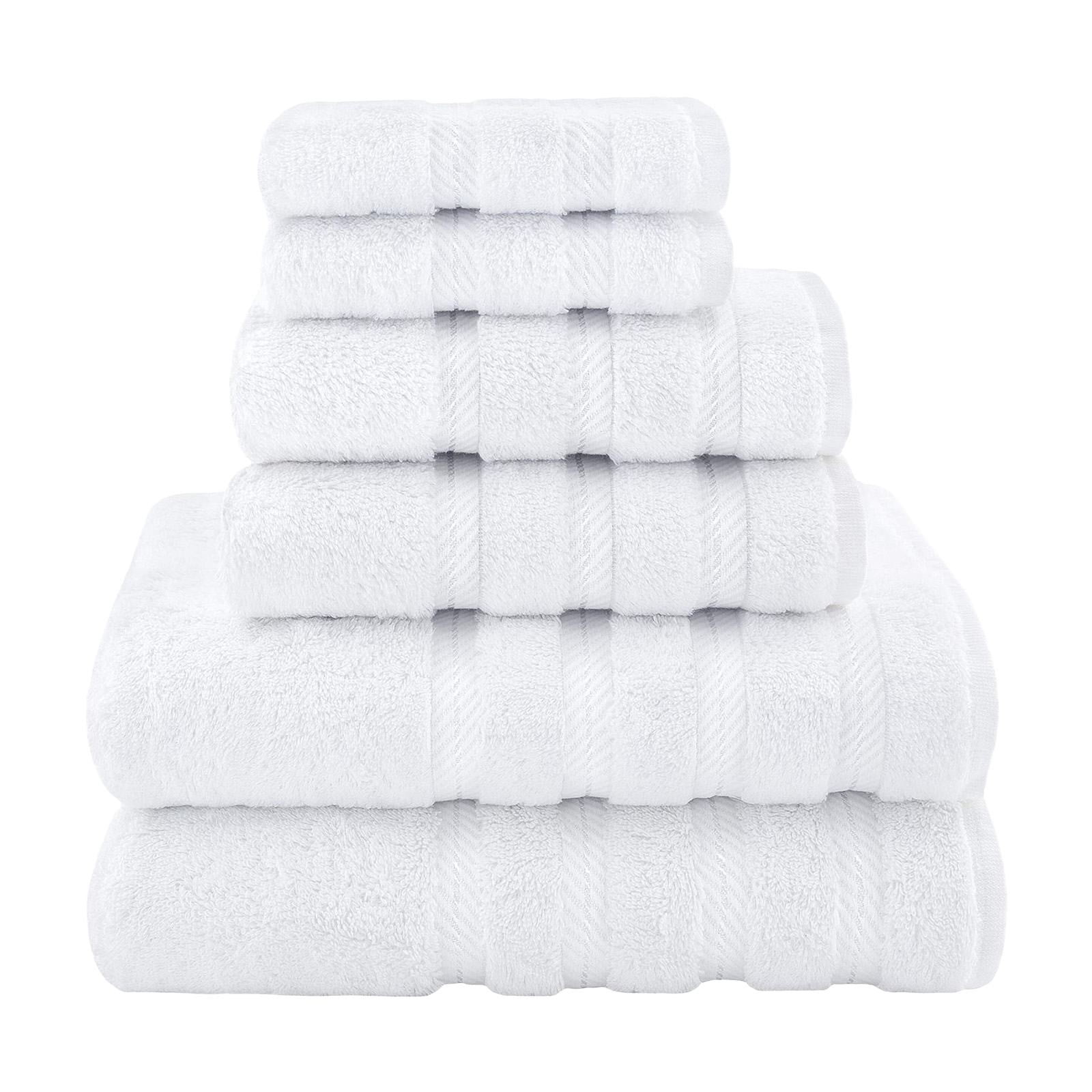 Click here for Miyuadkai Winter Towel Set  White  6  6 Piece Towe... prices