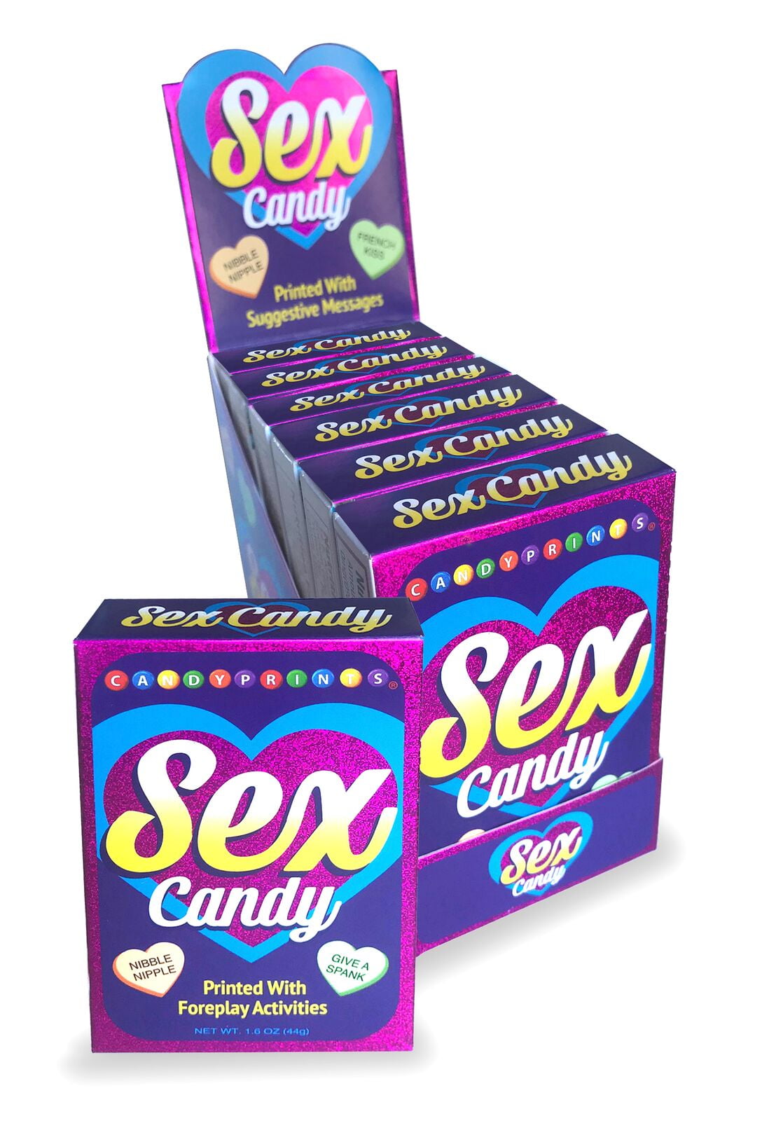 Sex Candy Display 6 Pc