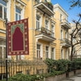 Twin Arches House Flags For Outdoor, Classic Red Green Twin Arches ...