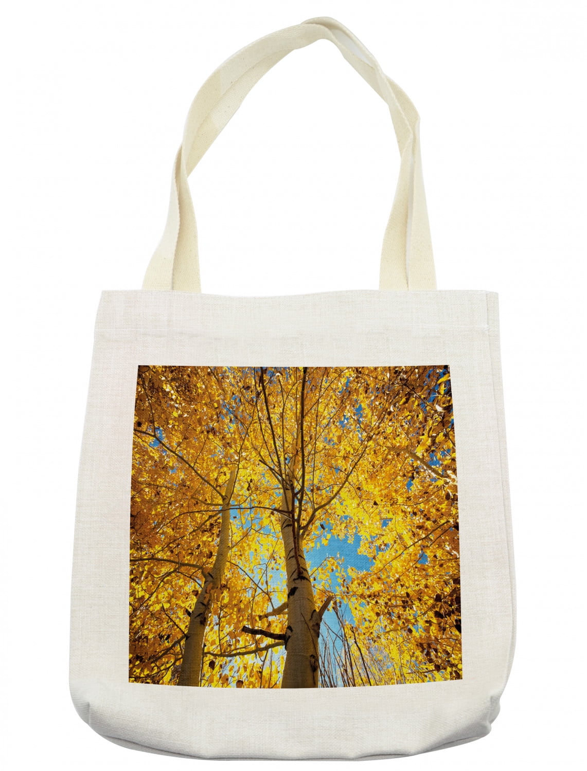 Nature Tote Bag, Autumn Fall Season Trees Forest Leaves Branches ...