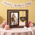 4x6 Photo Picture Frame Mom-You are The World Rotating Display for ...