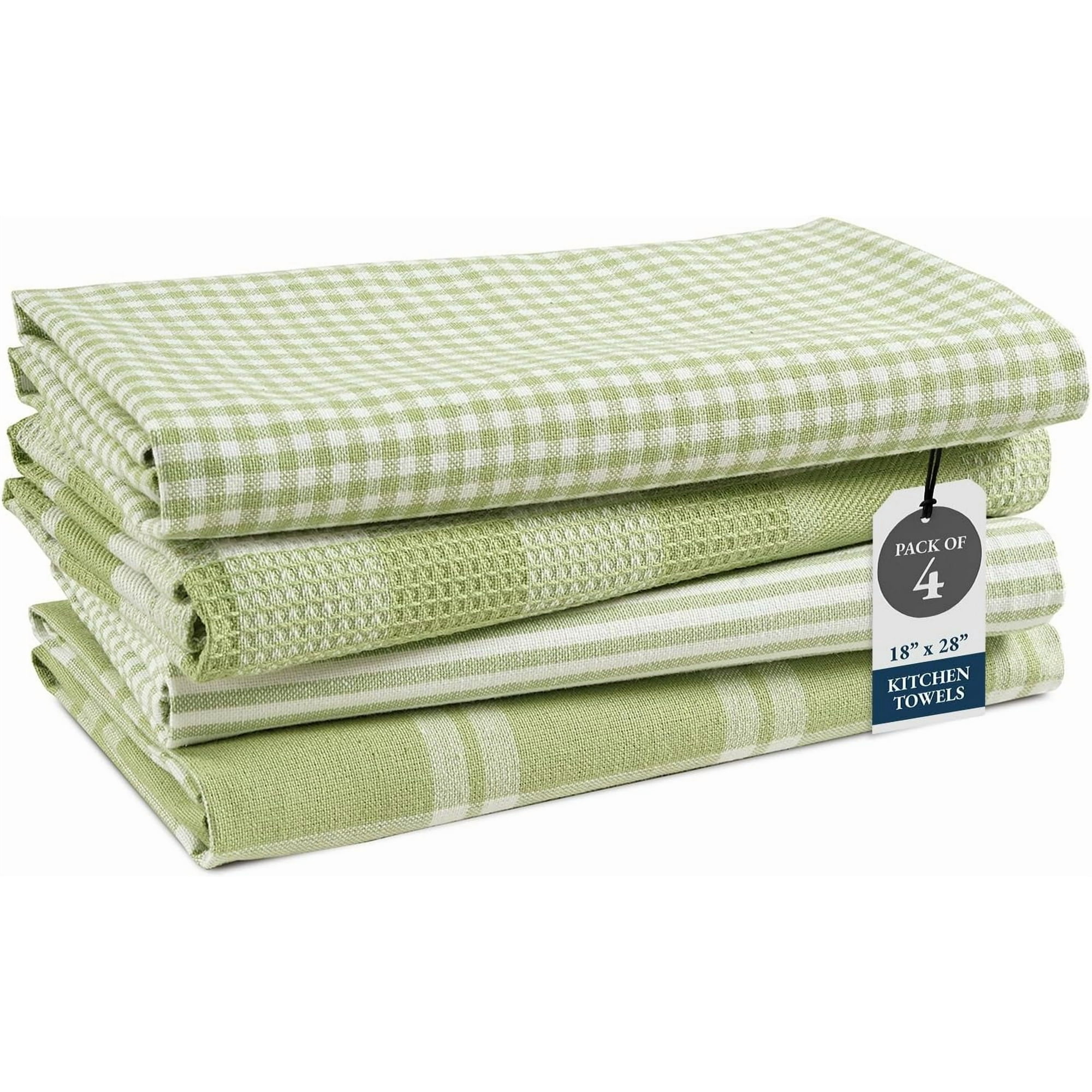 Click here for Biwat Kitchen Towels Set - Pack Of 4 Cotton Dish T... prices
