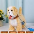 Soft Safe Electric Plush Toy Dog With Talking Feature And Tongue Out ...