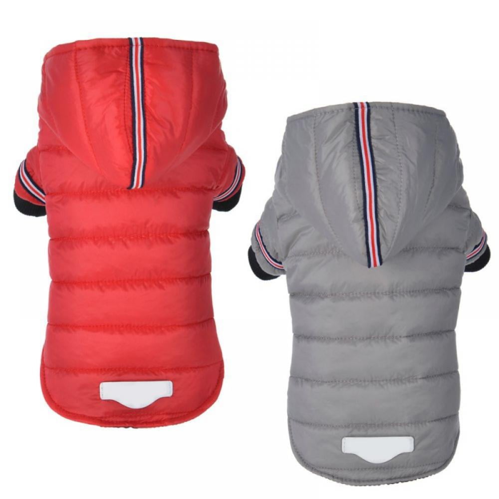 SLPUSH Dog Warm Winter Coat, Doggy Coats for Small Dogs Wind Resistant ...