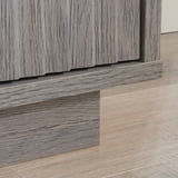 Sauder East Rock Contemporary Storage Cabinet, Ashen Oak Finish ...