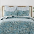 Levtex Home - Kimpton Navy Quilt Set - King Quilt and Two King Shams ...