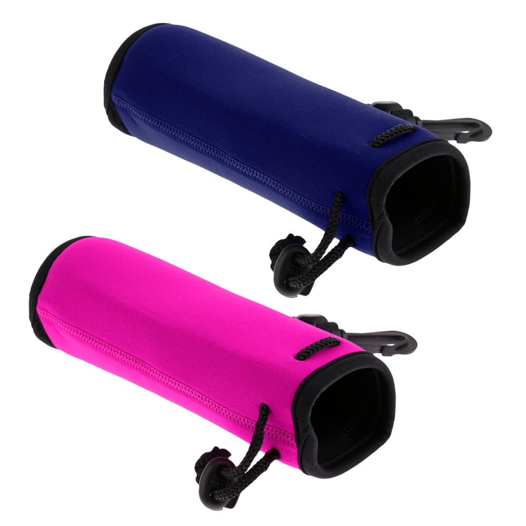 two water Bottle Holder, Insulated Neoprene Water Bottle Cover Sleeve ...