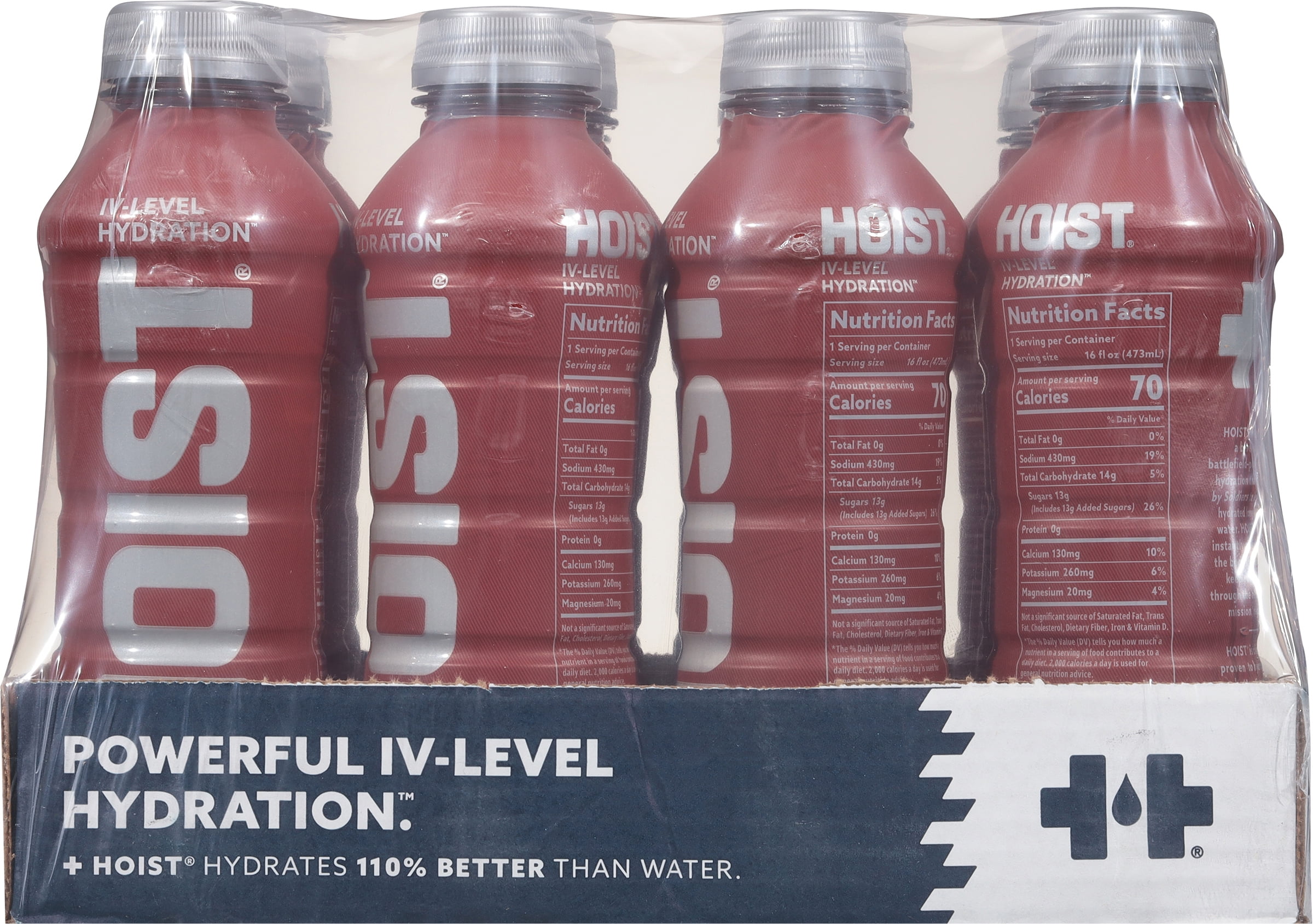 Hoist Strawberry Lemonade Isotonic Electrolyte Drink, Powerful IV-Level ...