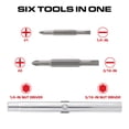Hyper Tough 6N1 Acetate Screwdriver, Red - Walmart.com