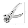 T Slot Shape Cutter Puncher Plier Hole Punch Paper ID Identity Cutter ...