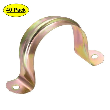 2pouce Sangle Tuyau Rigide 2 Trous Tube Sangles Fer Tension Tube Clip ...