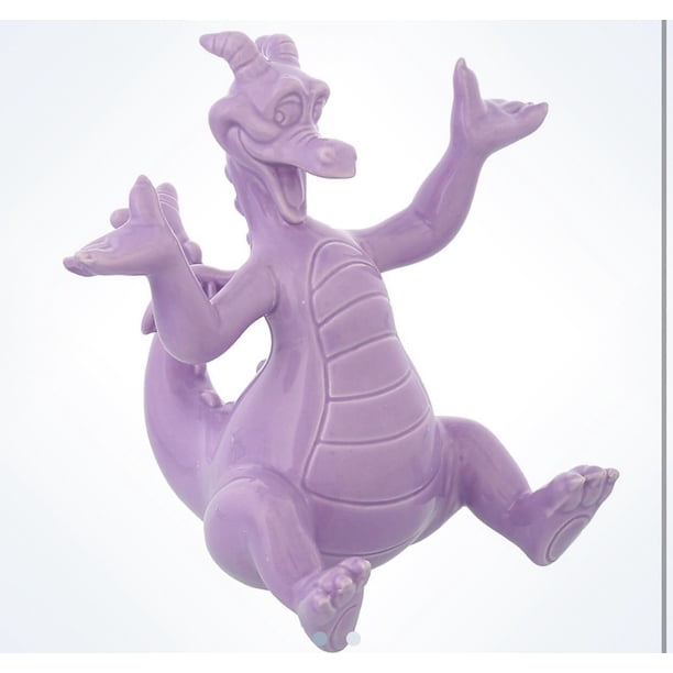 Disney Parks Epcot Figment The Dragon Mascot Dolomite Figurine New ...