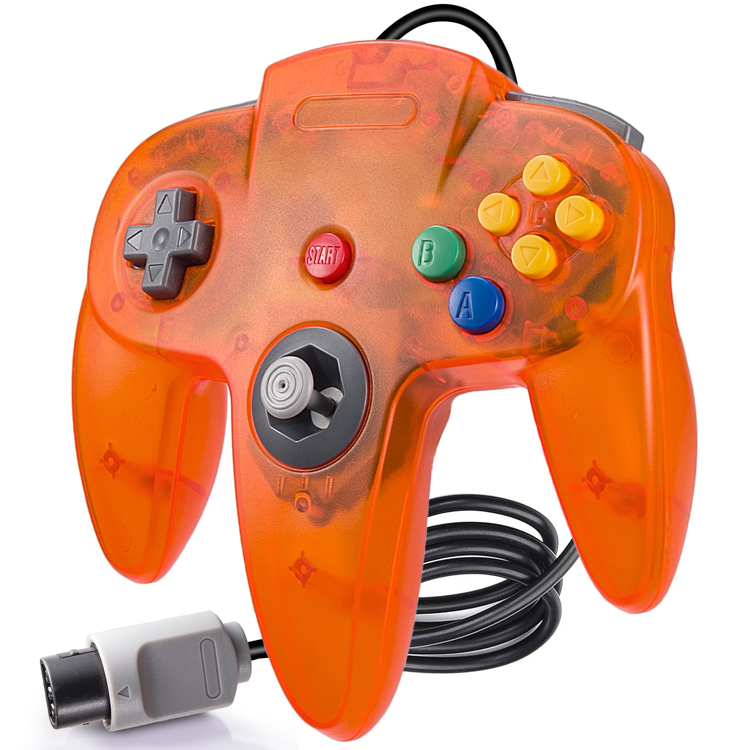 N64 Gaming Classic Controller Luxmo Retro N64 Wired Gaming Gamepad