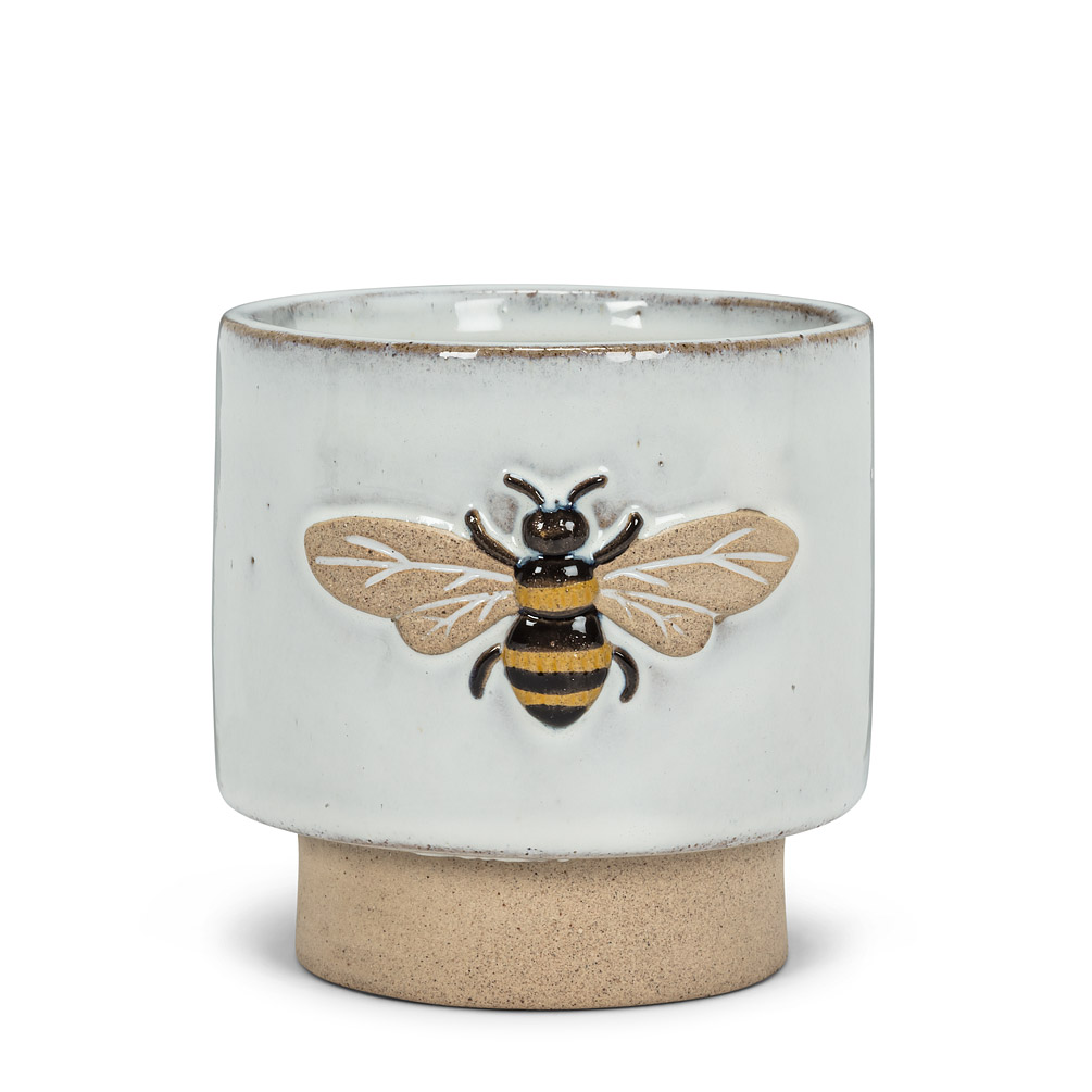 Set of 12 Medium Single Emboss Bee Planter - Walmart.com