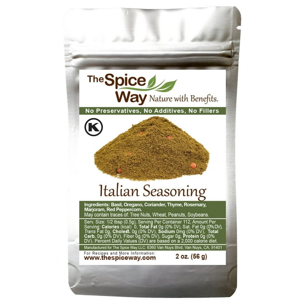 The Spice Way Italian Seasoning - Italian cuisine – All Natural ...