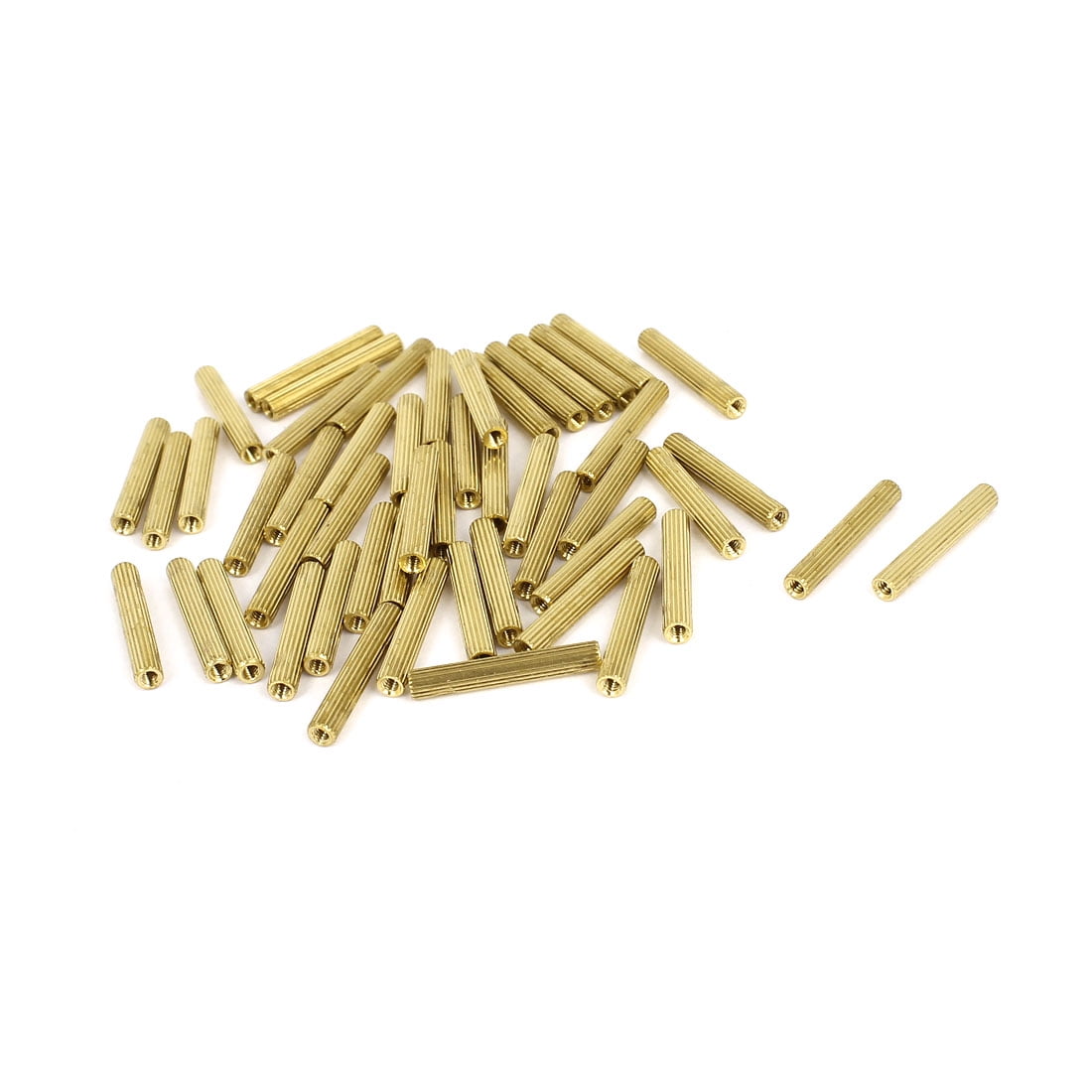 50 pcs 2mm femelle entretoise entretoise laiton piliers écrou M2x20mm ...