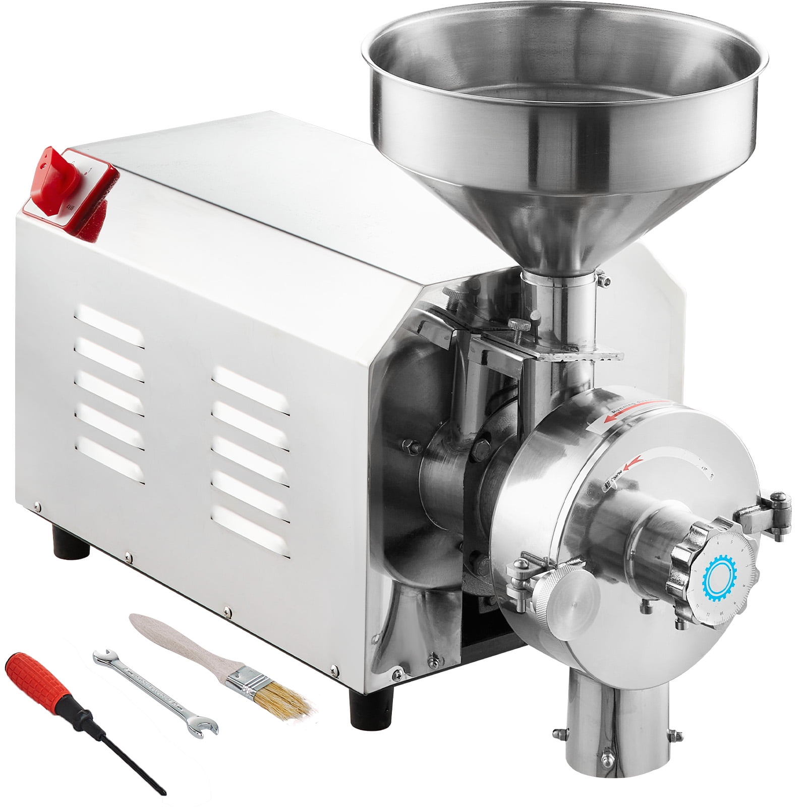 VEVOR Grain Grind Mill Grain Grinding Machine 2200W Food Processing ...