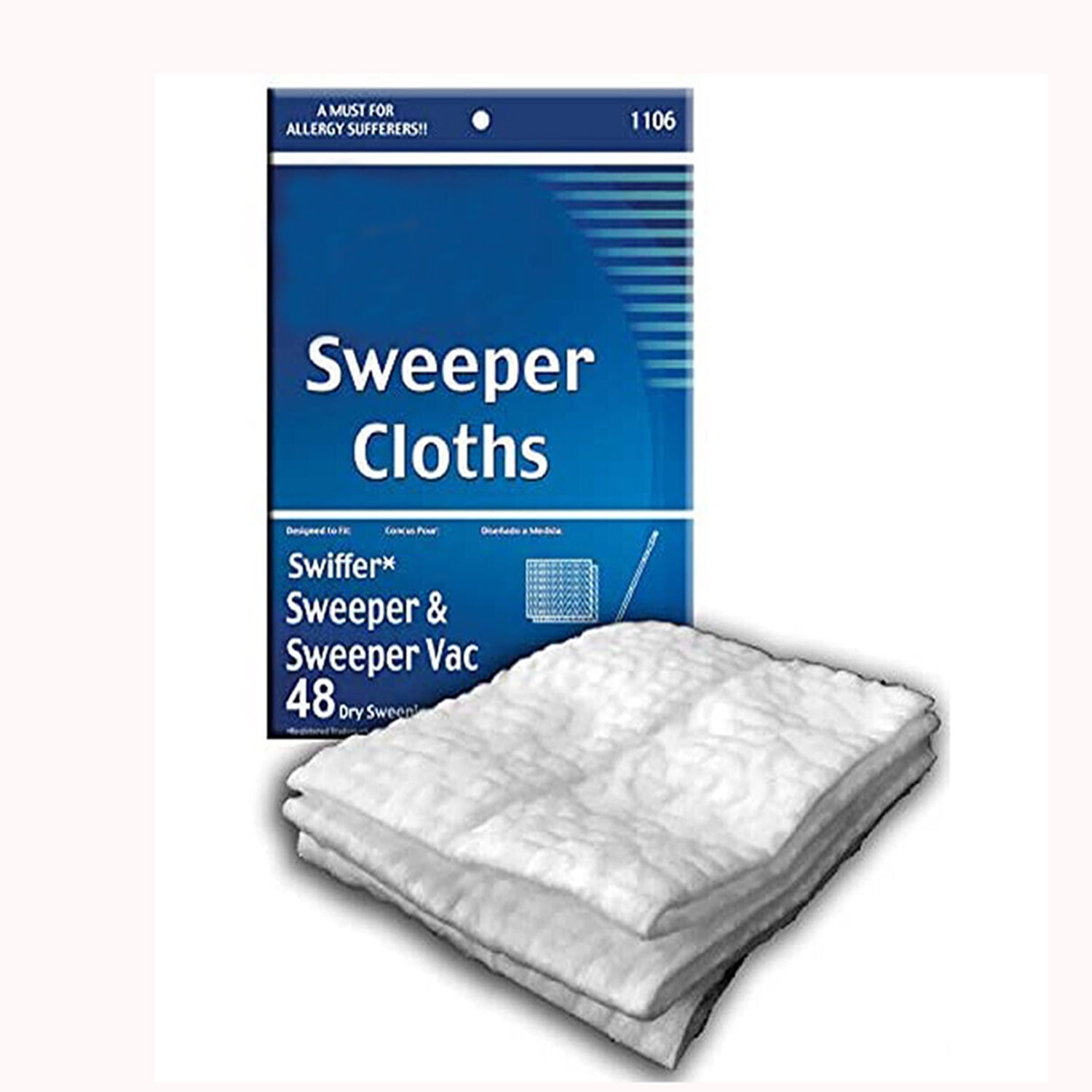 Replacement Dry Sweeping Cloths for Swiffer 1106 (Single Pack ...