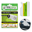 Tickcheck 3 Pack Tick Remover Kit for Pets, Humans, Dogs & Cats with ...