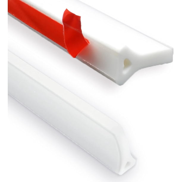 2M Silicone Threshold Water Dam, Collapsible Shower Barrier, Bathroom ...