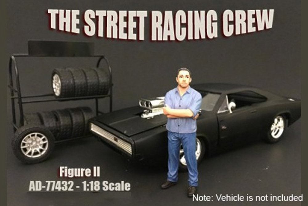Street Racing Crew Figure #2 - American Diorama 77432 - 1/18 Scale ...