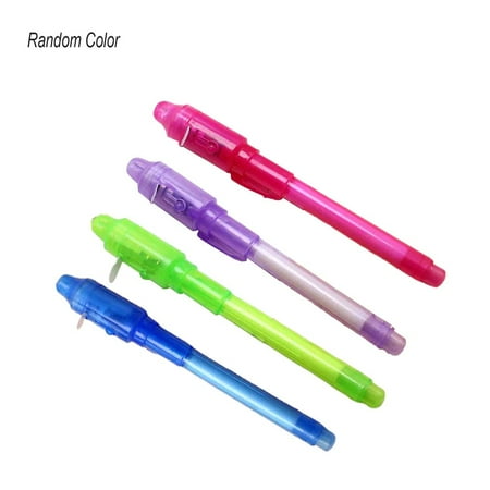 Luminous Light Pen Big Head UV Check Money Drawing Magic Pens Toys for ...