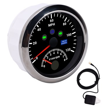 Universal 85mm Speedometer Odometer Speed Gauge 120km/h 200km/h For Car ...