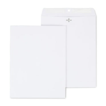 Staples First Class Catalog Envelopes 9"L x 12"H White and Green 100/BX ...