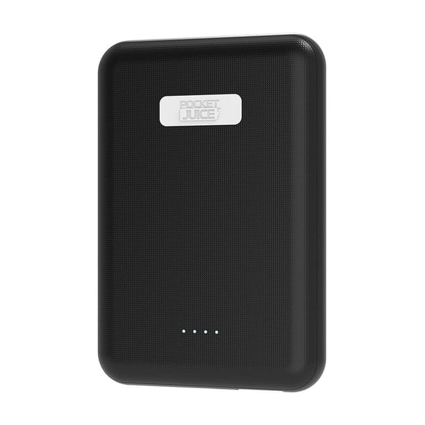 Pocket Juice Slim Pro, 5KmAh Portable Power Bank with Magnetic Wireless ...