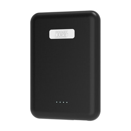 Pocket Juice Slim Pro, 5KmAh Portable Power Bank with Magnetic Wireless ...