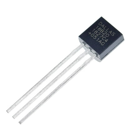 Thinsony 10pcs DS18B20 Digital Sensors Portable Temperature Sensor ...