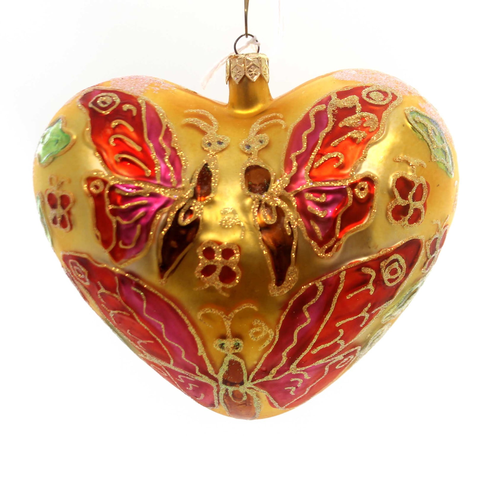 Christopher Radko HEARTSET Glass Butterflies 982570 - Walmart.com